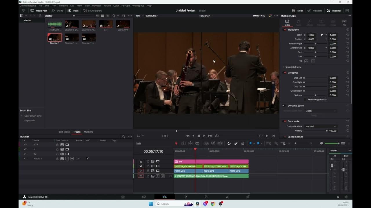 Multicam Editing in Davinci Resolve: How to Switch Between Multiple Trimmed Clips - YouTube