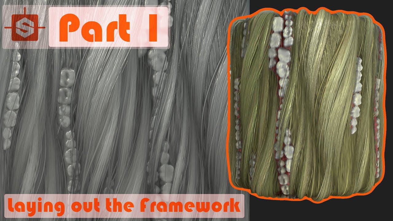 Hairy Teeth Material- Part 1 | Substance Designer - YouTube