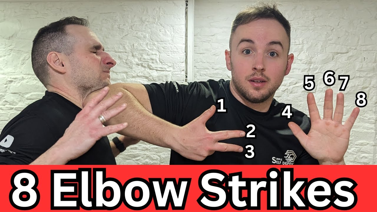 8 Different Elbow Strikes For Self Defence - YouTube