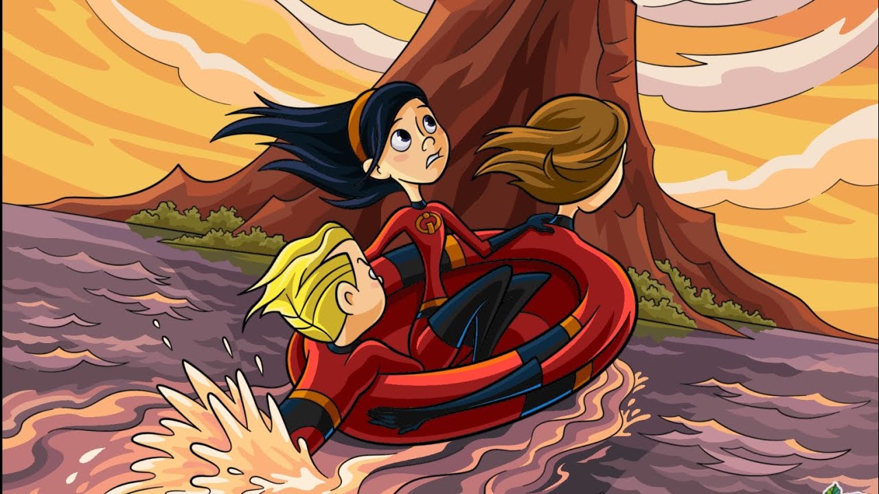 Happy Colour - Colour by Number. Disney The Incredibles ️🖤 - Elastigirl ...