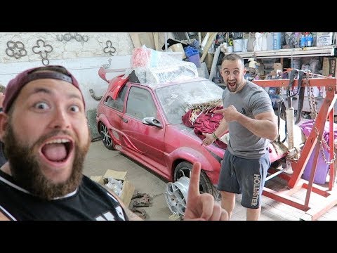 IM PUTTING LAMBO DOORS ON THE RICED FIESTA!!! - YouTube