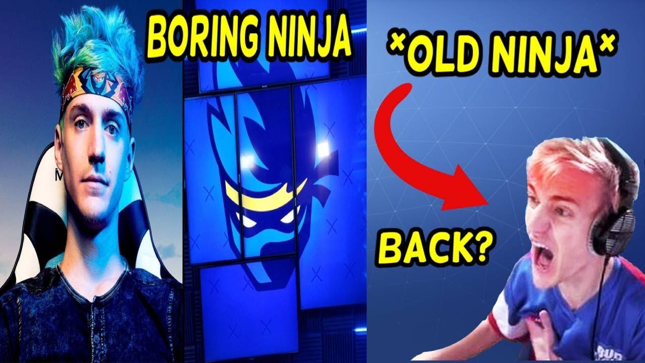 OLD Ninja is COMING BACK? "NinjasHyper"? - Fortnite FUNNY Moments - YouTube