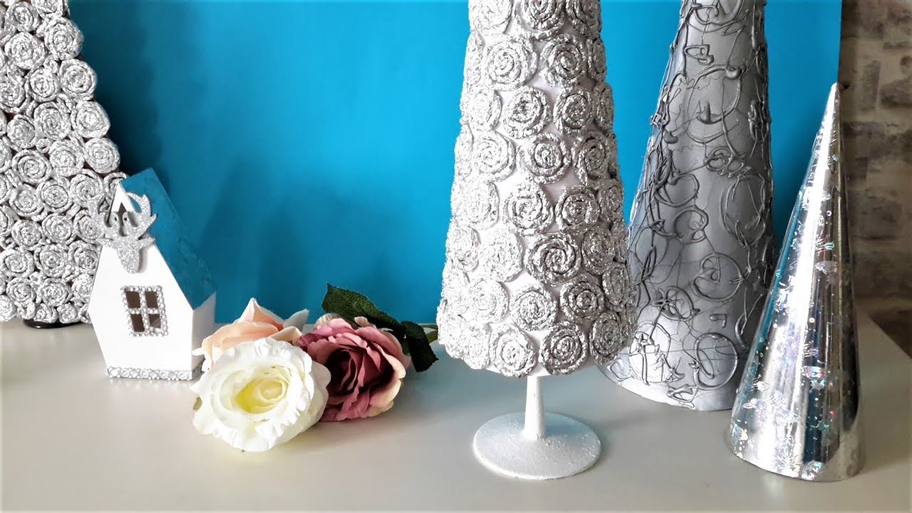 ЁЛКА ИЗ ФОЛЬГИ 🌲 TREE FROM FOIL 🌲 - YouTube