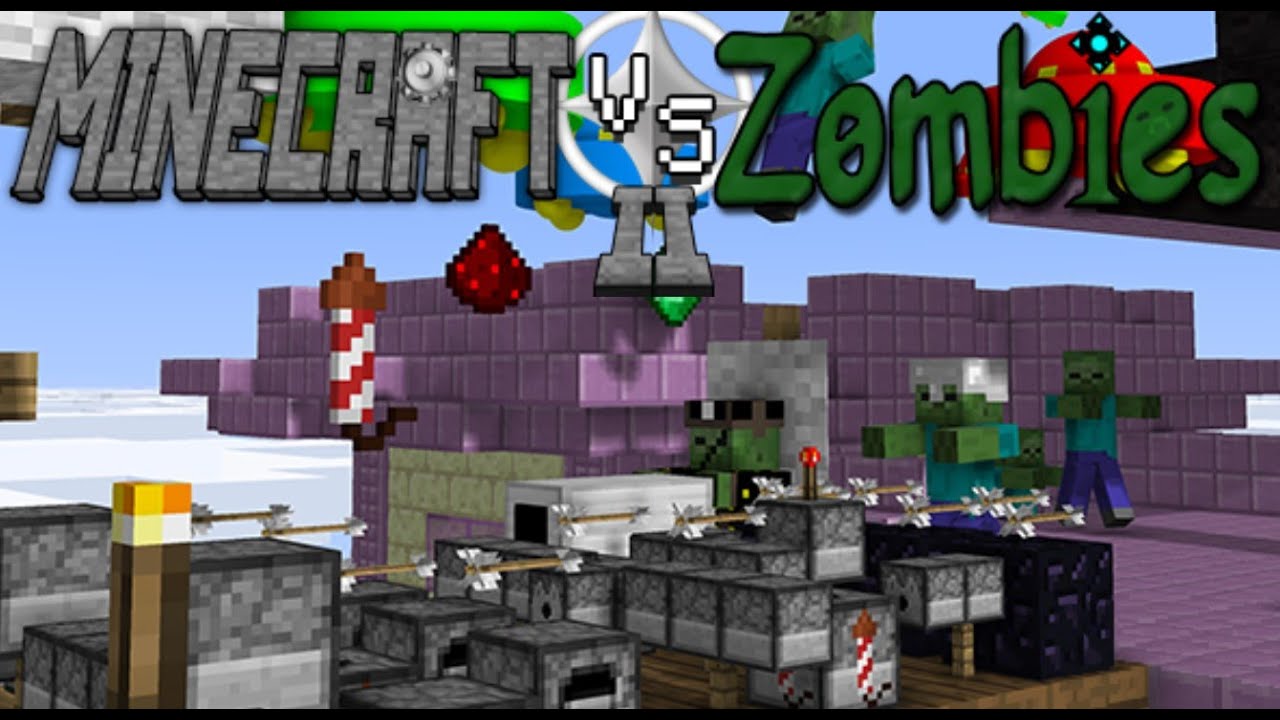 Minecraft vs Zombies 2 - The great PVZ fangame - YouTube