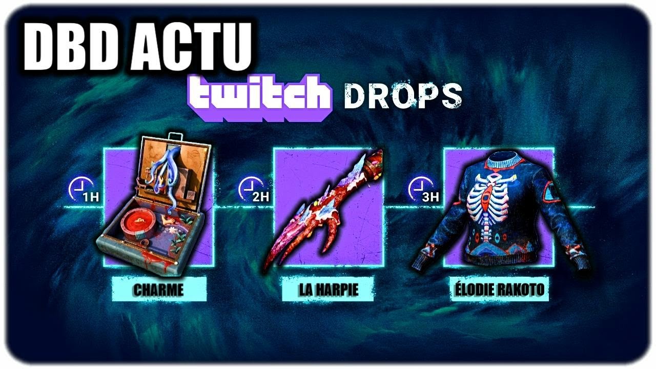 DBD ACTU | LES DROPS TWITCH - YouTube