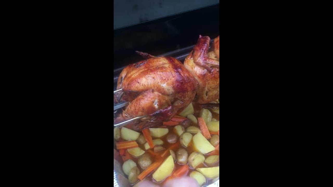 greek souvla spit cooking - YouTube