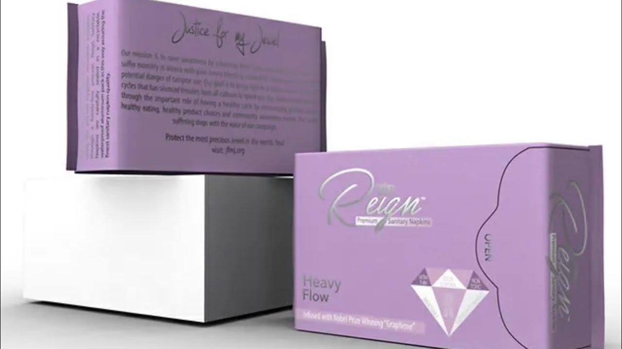 Reign Natural Pads and Panty Liners - YouTube