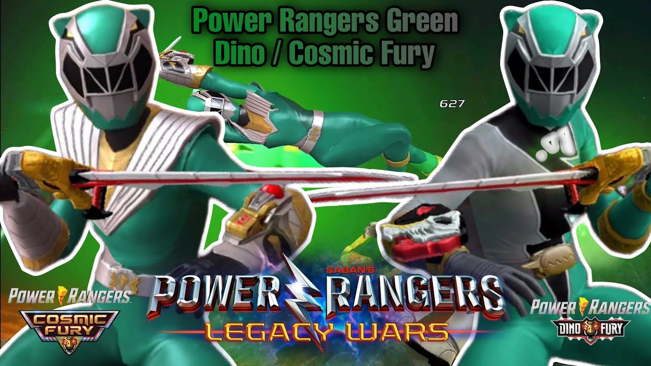 Power Rangers⚡️Legacy Wars Week 62 Izzy Garzia Power Rangers Green Dino ...