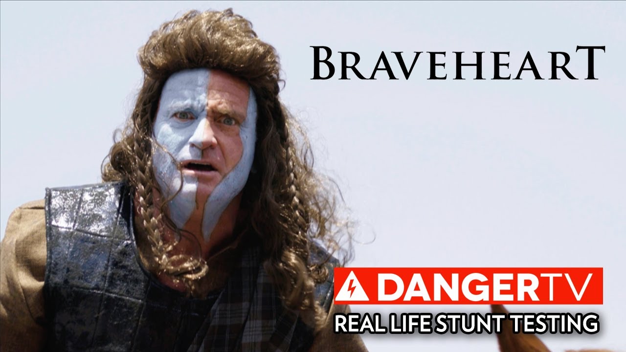 Testing Stunts From "Braveheart" | Hollywood Weapons - YouTube