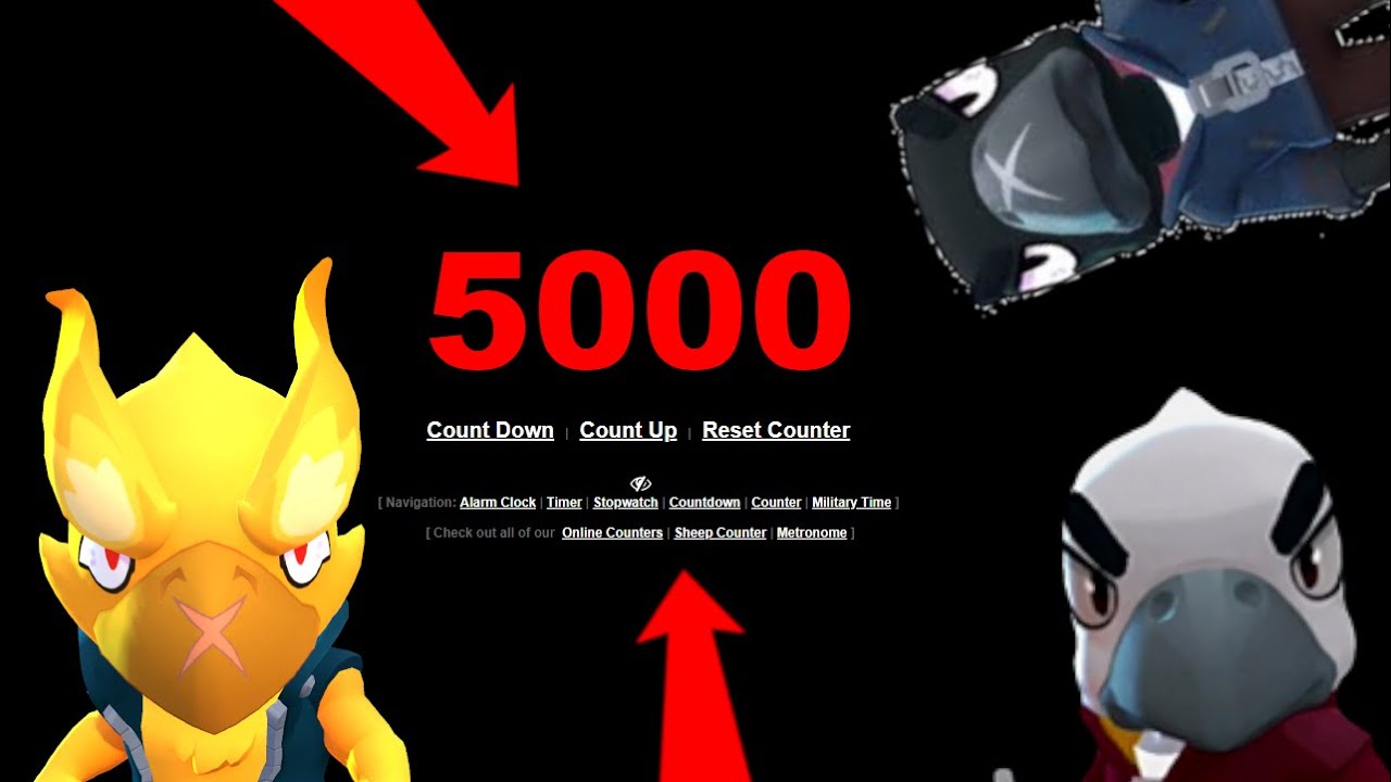 Saying "Buff Crow" 5000 Times So Supercell Buffs Him. - YouTube