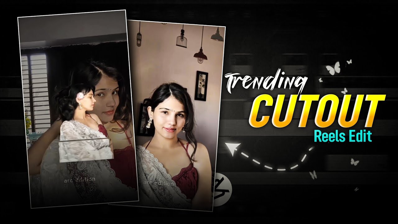 Trending Cutout Transition Tutorial On Capcut | Trending Cutout Transition Reels Video Editing ...
