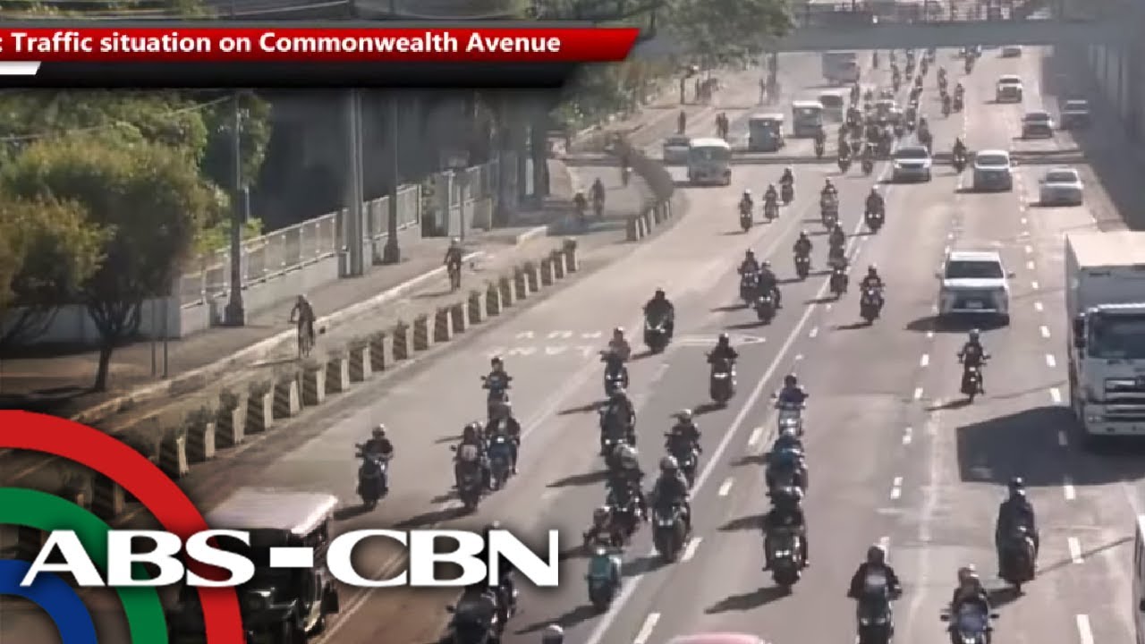 LIVE: Traffic situation on Commonwealth Avenue | ABS-CBN News - YouTube