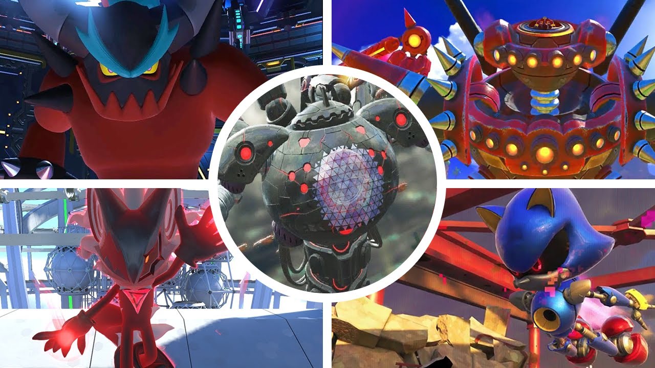 Sonic Forces - All Bosses (S Rank) - YouTube