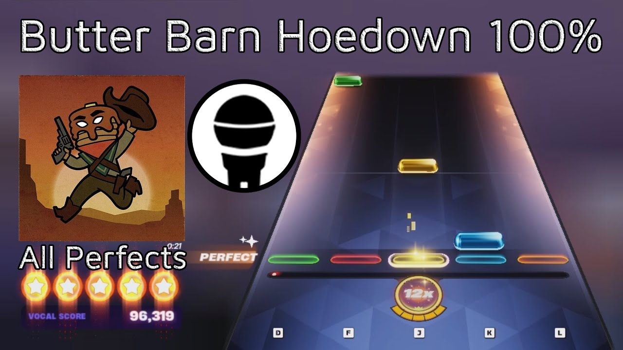 (TOP 1 - All Perfects) Fortnite Festival S7 - "Butter Barn Hoedown ...