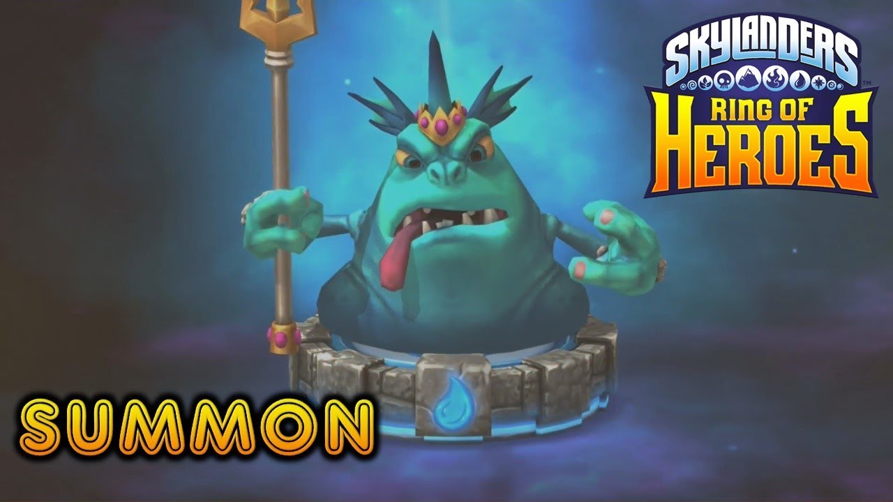 NEW Villains GULPER - Character SUMMONING & Showcase | Skylanders: Ring ...