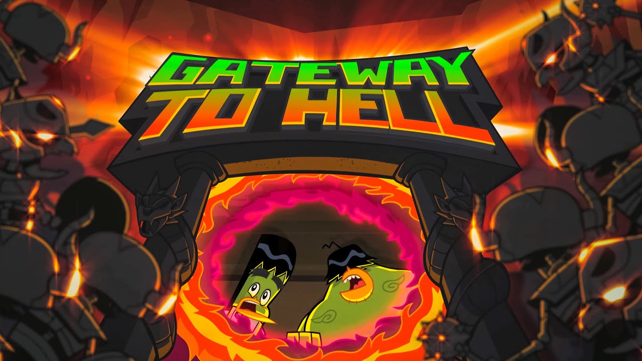 Chuck Chicken TV Series - Gateway to Hell - Cartoon show - YouTube