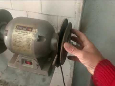 COMO TIRAR REBARBA SEM AFINAR O DISCO - YouTube