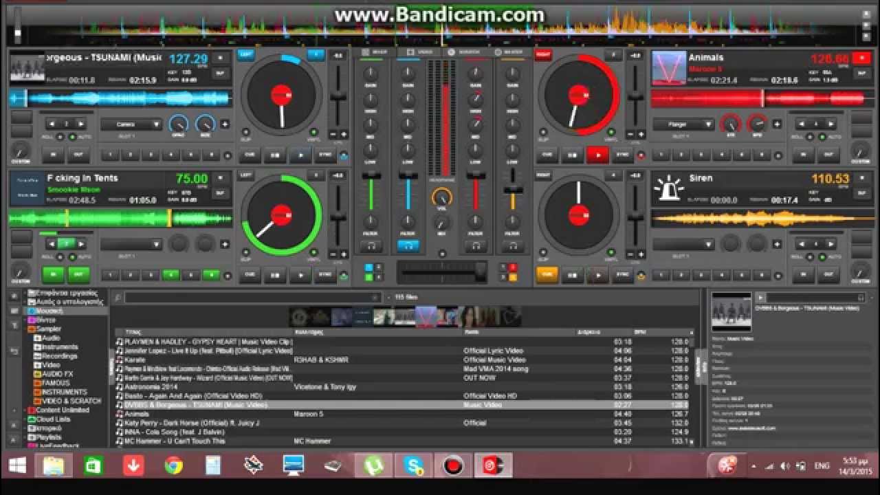 virtual dj 8 four deck remix part1 + free down load virtual dj 8 - YouTube