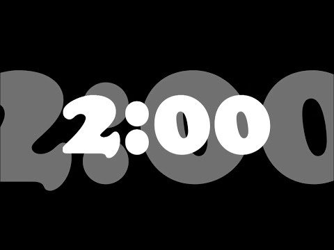 2 Minute Interval Timer With Beep Every 120 Seconds