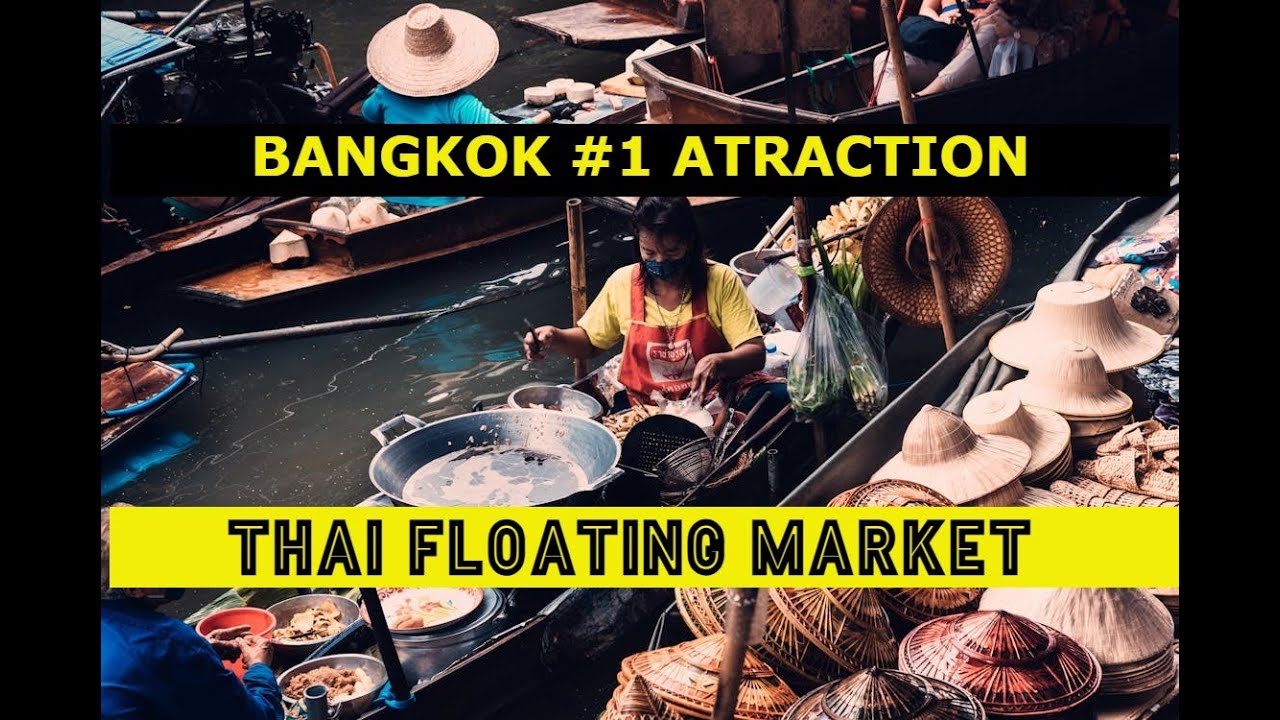 #1 BANGKOK ATRACTION FLOATING MARKET , RATCHAMBURI FULL 4K - YouTube
