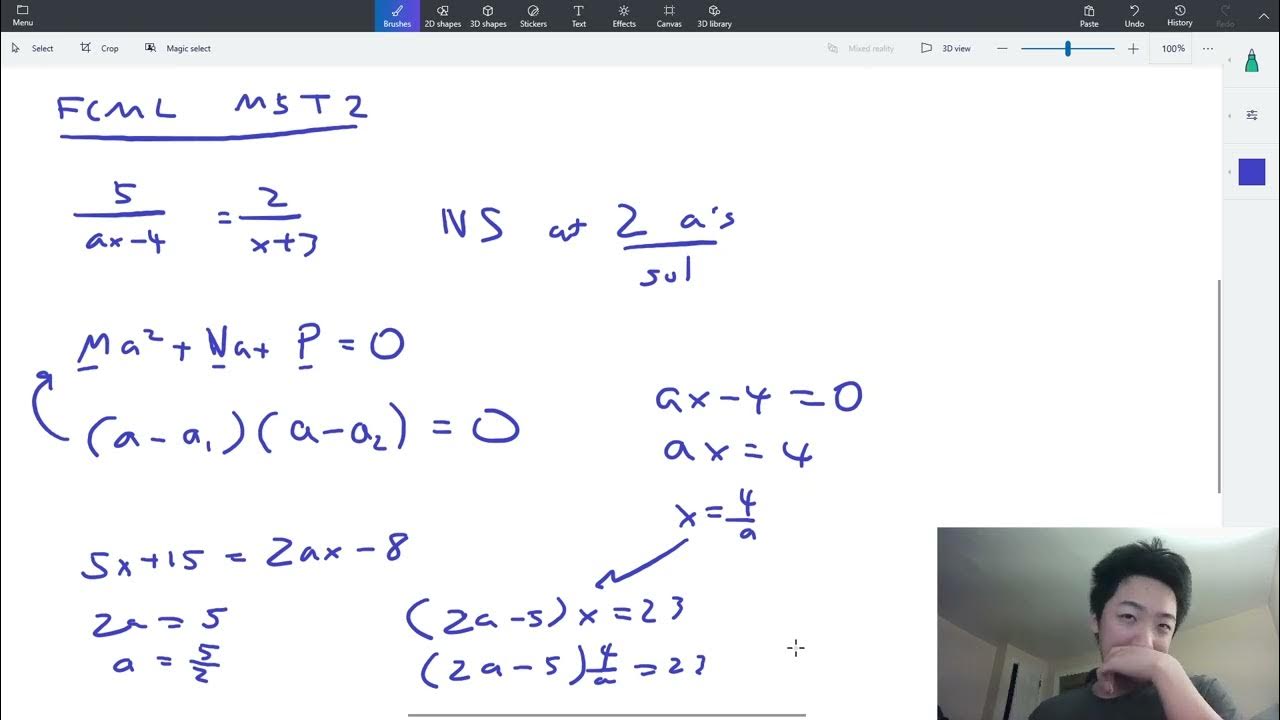 Today's Rational Function Problem - YouTube