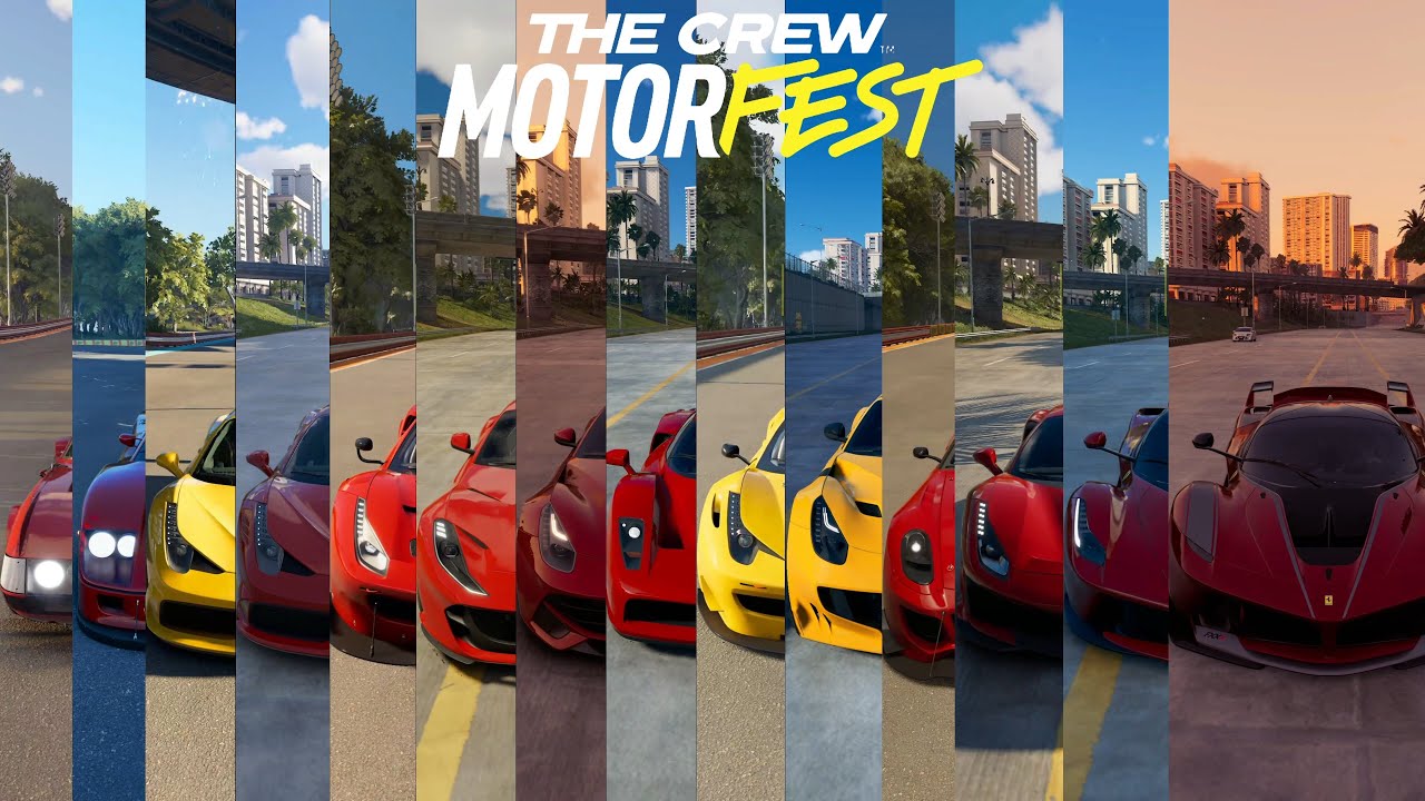 THE CREW MOTORFEST - ALL FERRARI CARS TOP SPEED TEST - YouTube