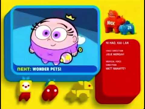 Nick Jr Play date Split Screen Credits (02/18/2008)