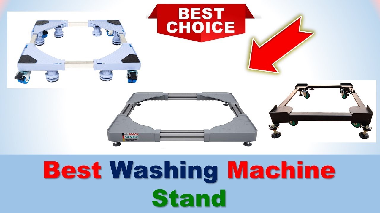 5 Best Washing Machine Stand in India 2021 | WASHING MACHINE TROLLEY ...