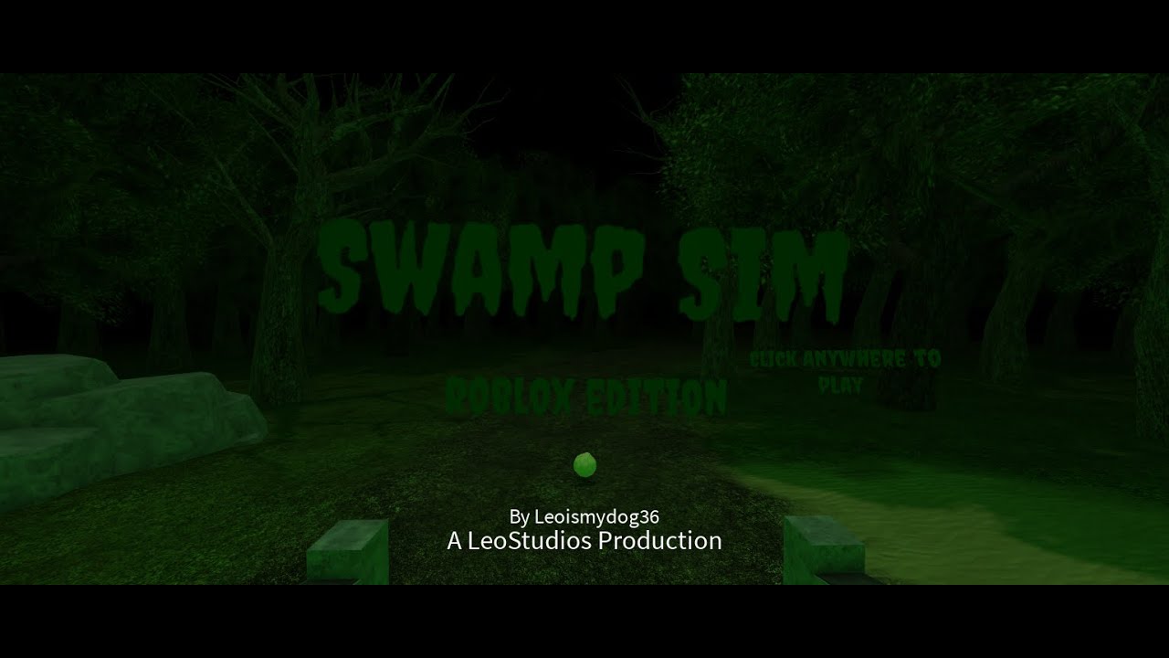 Swamp Sim Roblox Edition (Sound test) Coming Soon - YouTube