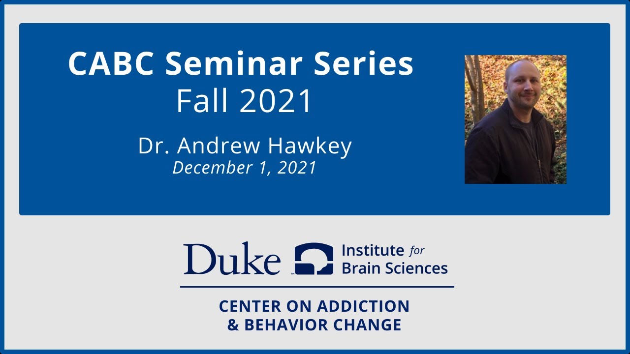 CABC Seminar Series featuring Dr. Andrew Hawkey (12.1.21) - YouTube