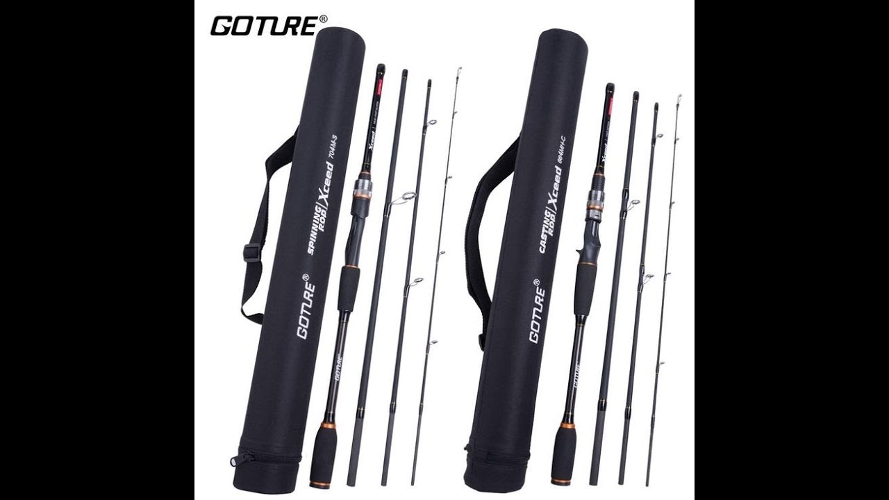 Best Travel Fishing Rod? Unboxing Goture Xceed 9F/2.7M Fuji Ring Guide ...