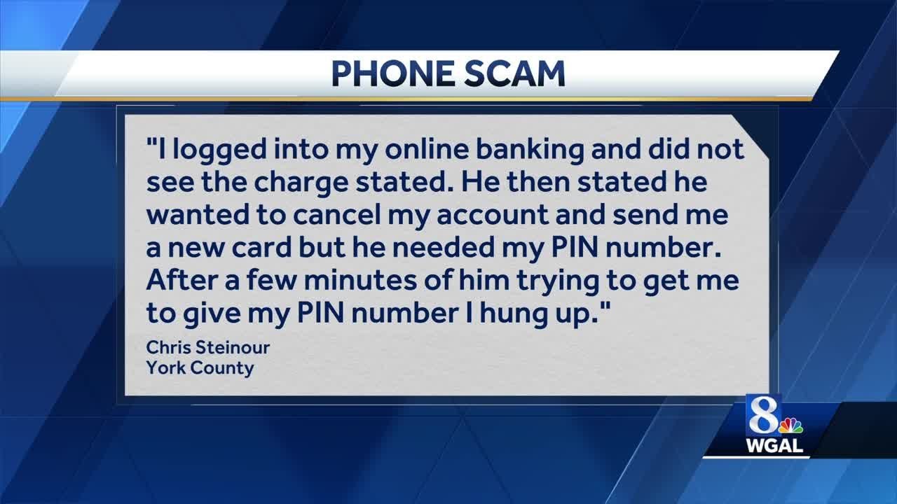 Scam call targets your bank account - YouTube