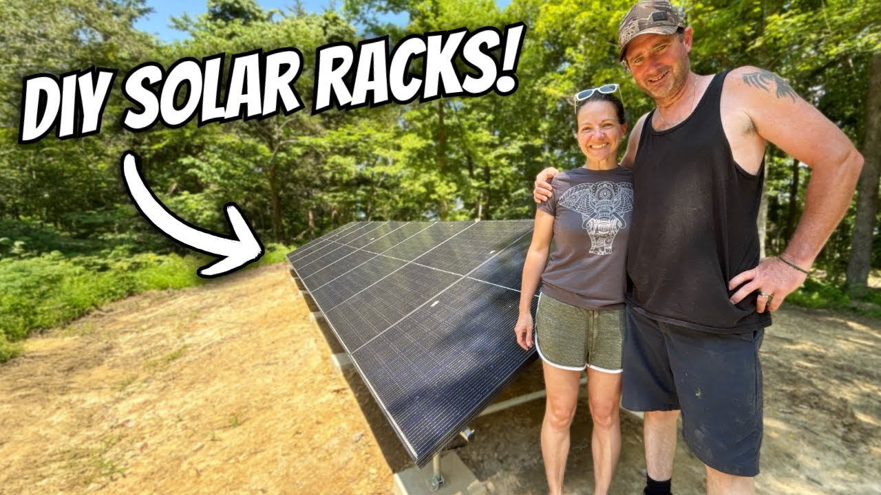 6 Creative Solar Panel Racks From The Community! - YouTube