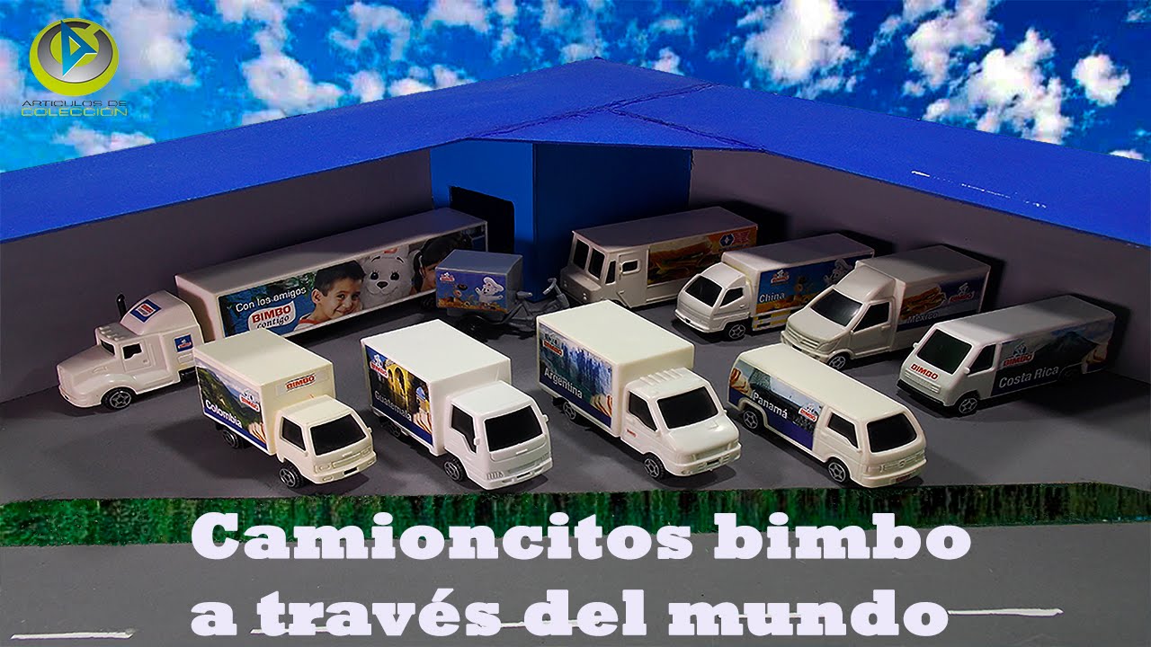 Bimbo truck across the world Camioncitos Bimbo a traves del mundo toy ...