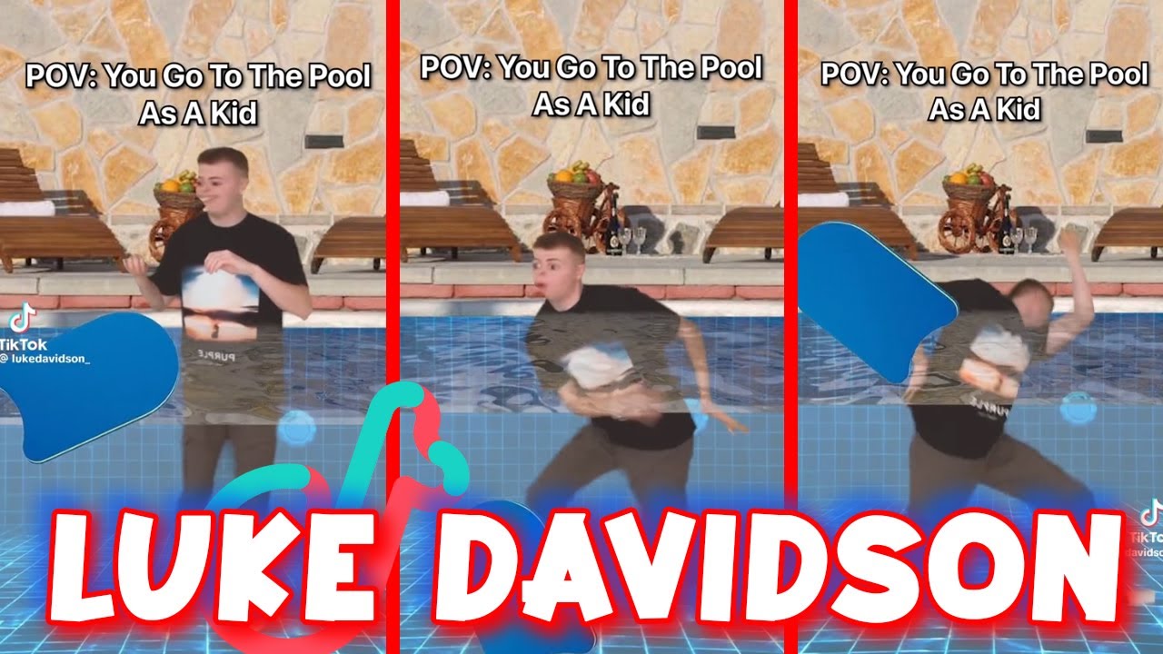 Luke Davidson - POV you go to the pool as a kid - YouTube