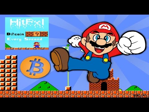 Bitcoin кран в виде игры Super Mario - HitPxl - YouTube