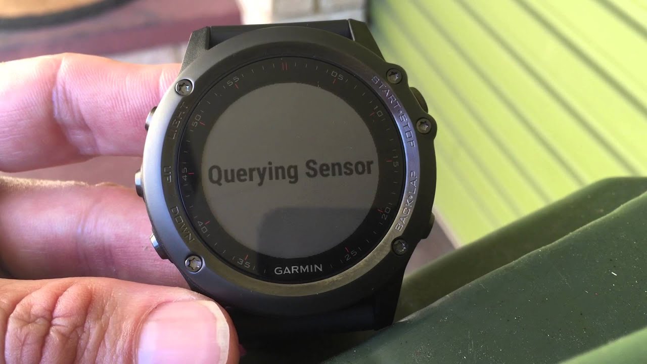 Garmin Fenix 3 opening my garage door - YouTube