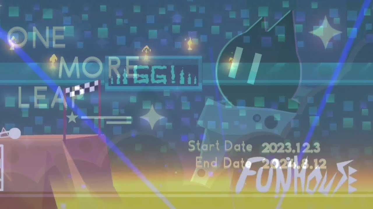 Funhouse + One more Leap 100% (no mic ;-; ) | Geometry Dash FR - YouTube