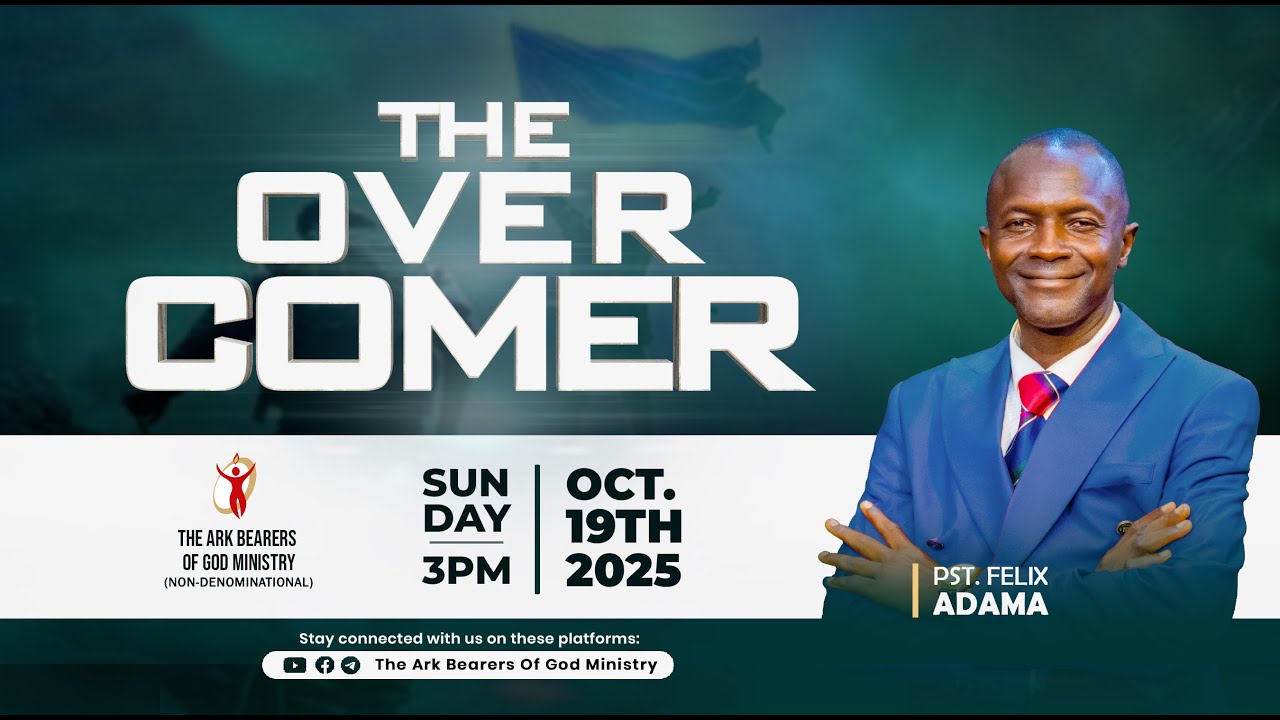 THE OVERCOMER || SUNDAY SERVICE || 19TH OCTOBER, 2025 || PST. FELIX ...