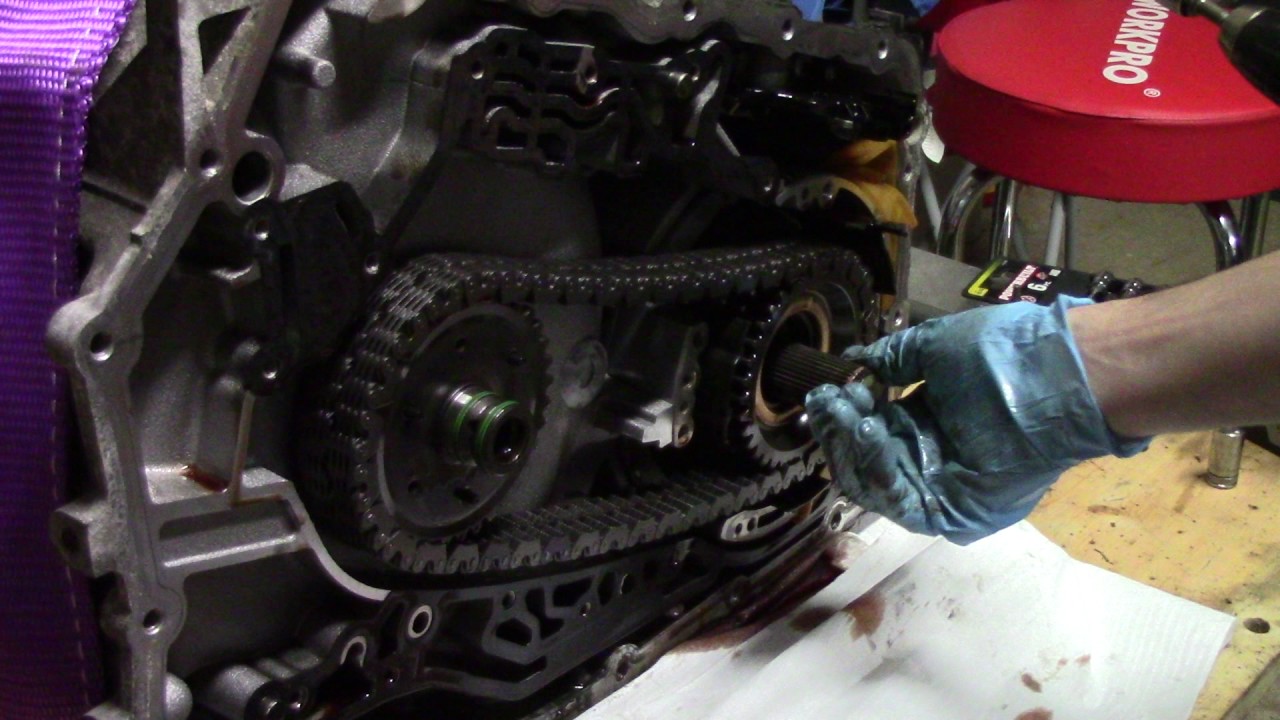 4T65e - taking off the channel plate start pulling out axle - YouTube