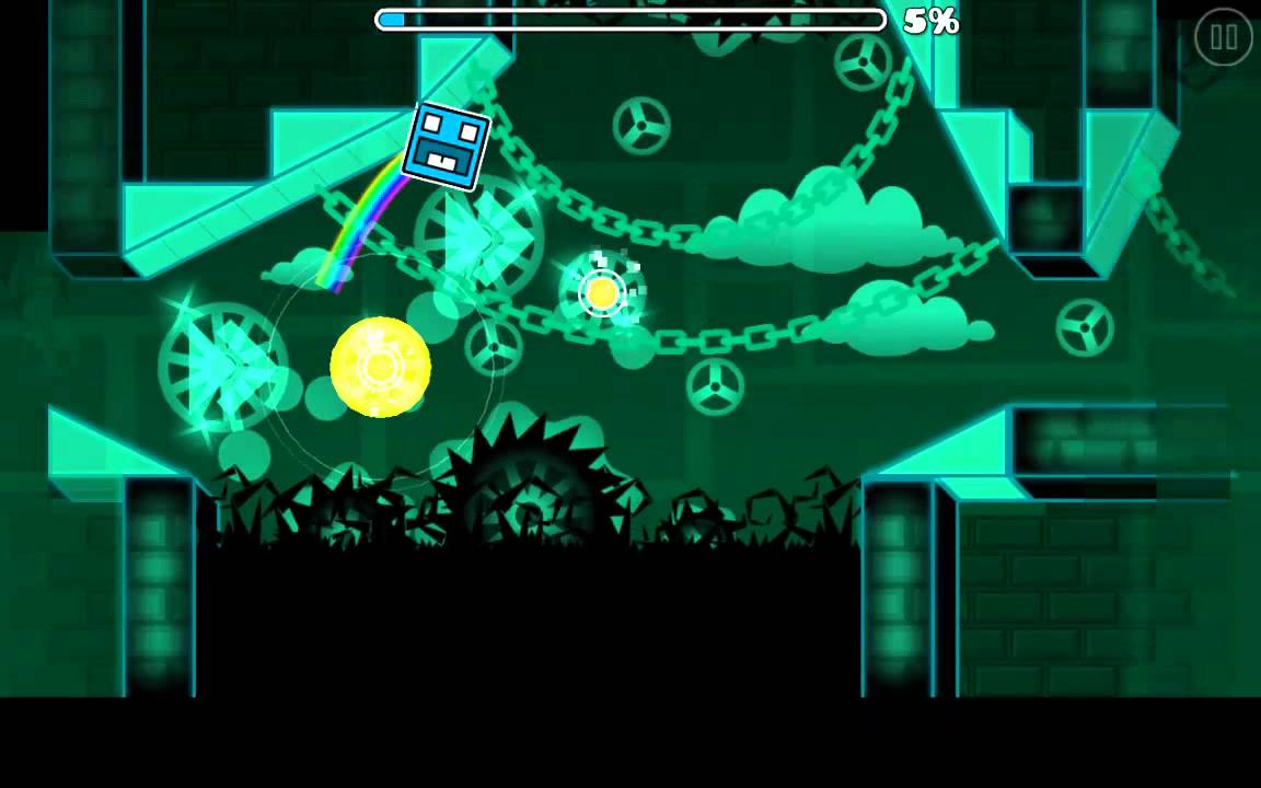 Geometry Dash | Easy User Coins | Bright Eclipse - YouTube