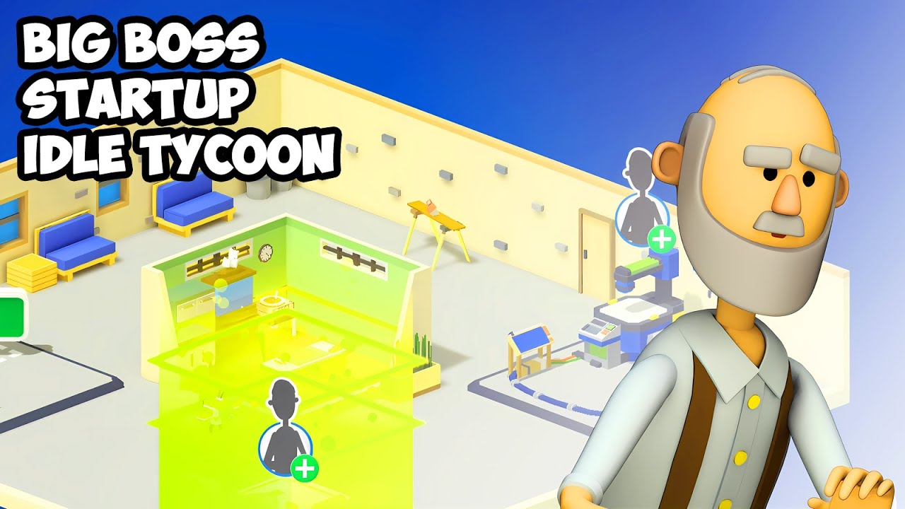 Big Boss: Startup. Idle Tycoon Gameplay | Android Simulation Game - YouTube