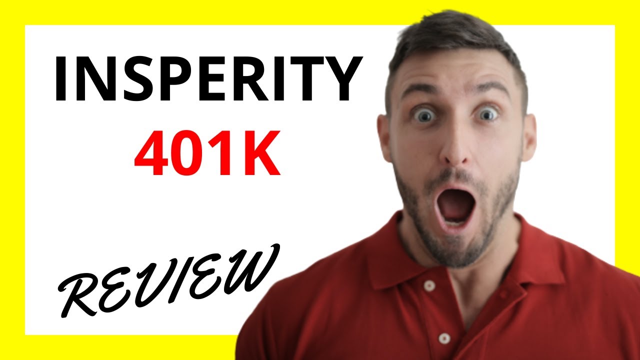 🔥 Insperity 401k Review: Pros and Cons - YouTube