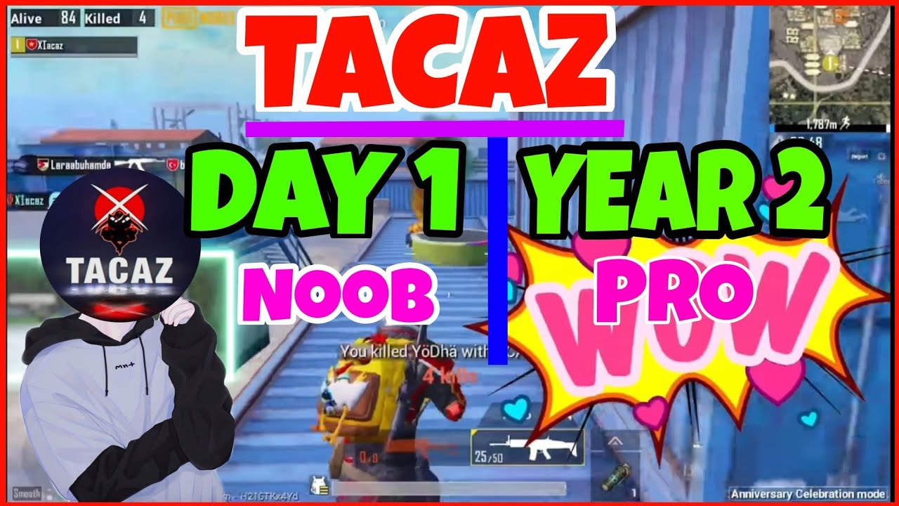 TACAZ 2 Years in PUBG MOBILE - YouTube