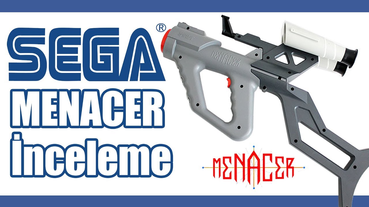 Sega Menacer Lightgun İnceleme - YouTube
