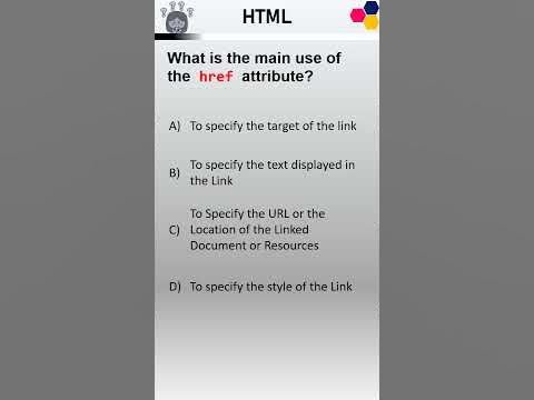 href Attribute in HTML - YouTube