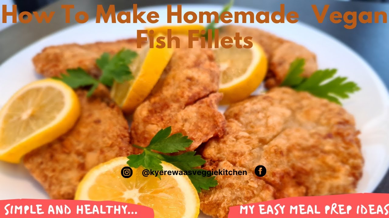 Super Easy Vegan Fish Fillet || How To Make Vegan Fish Fillets With ...