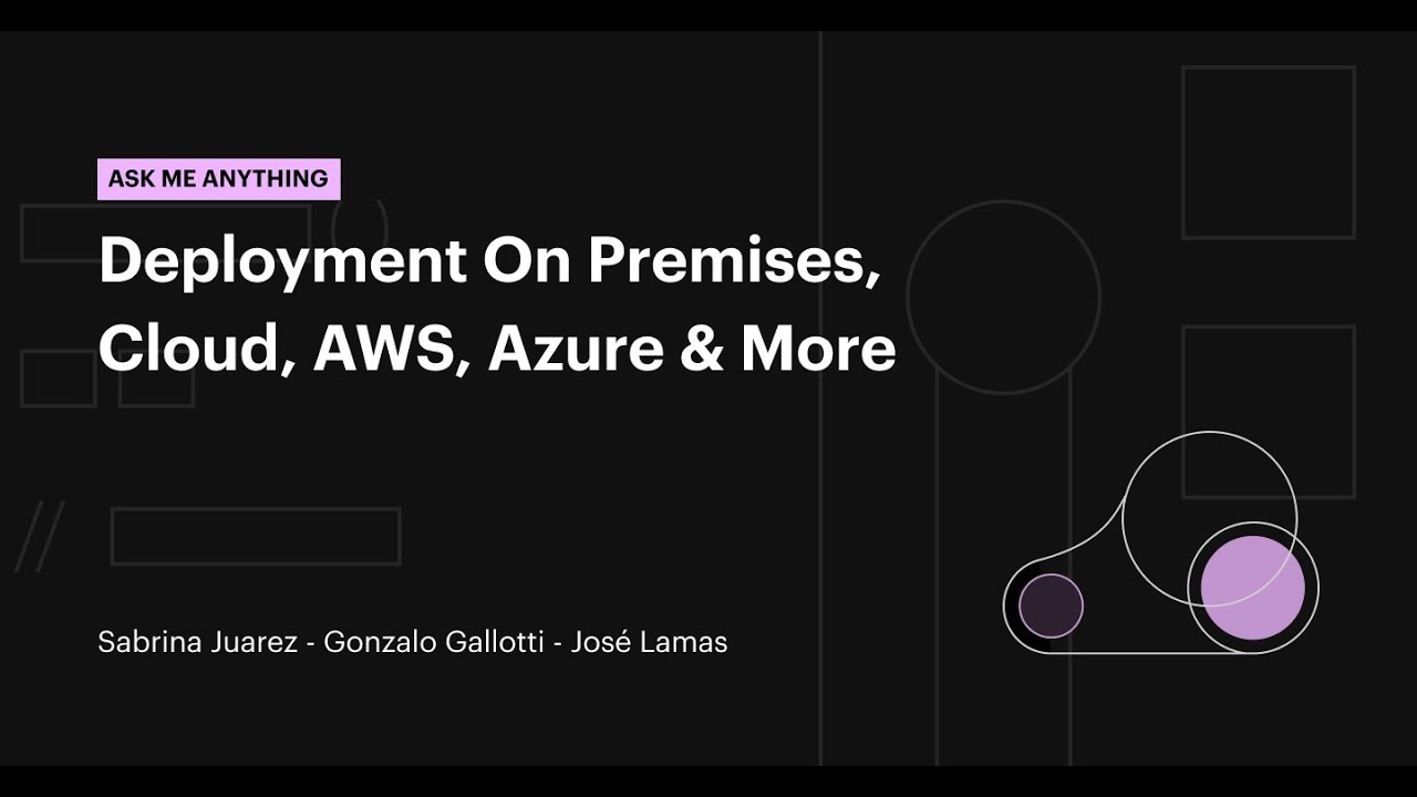 AMA: Deployment On Premises, Cloud, AWS, Azure & More (English) - YouTube