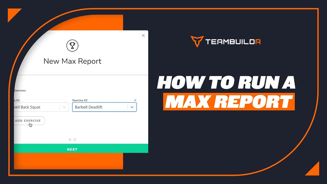 How to Run a Max Report - YouTube