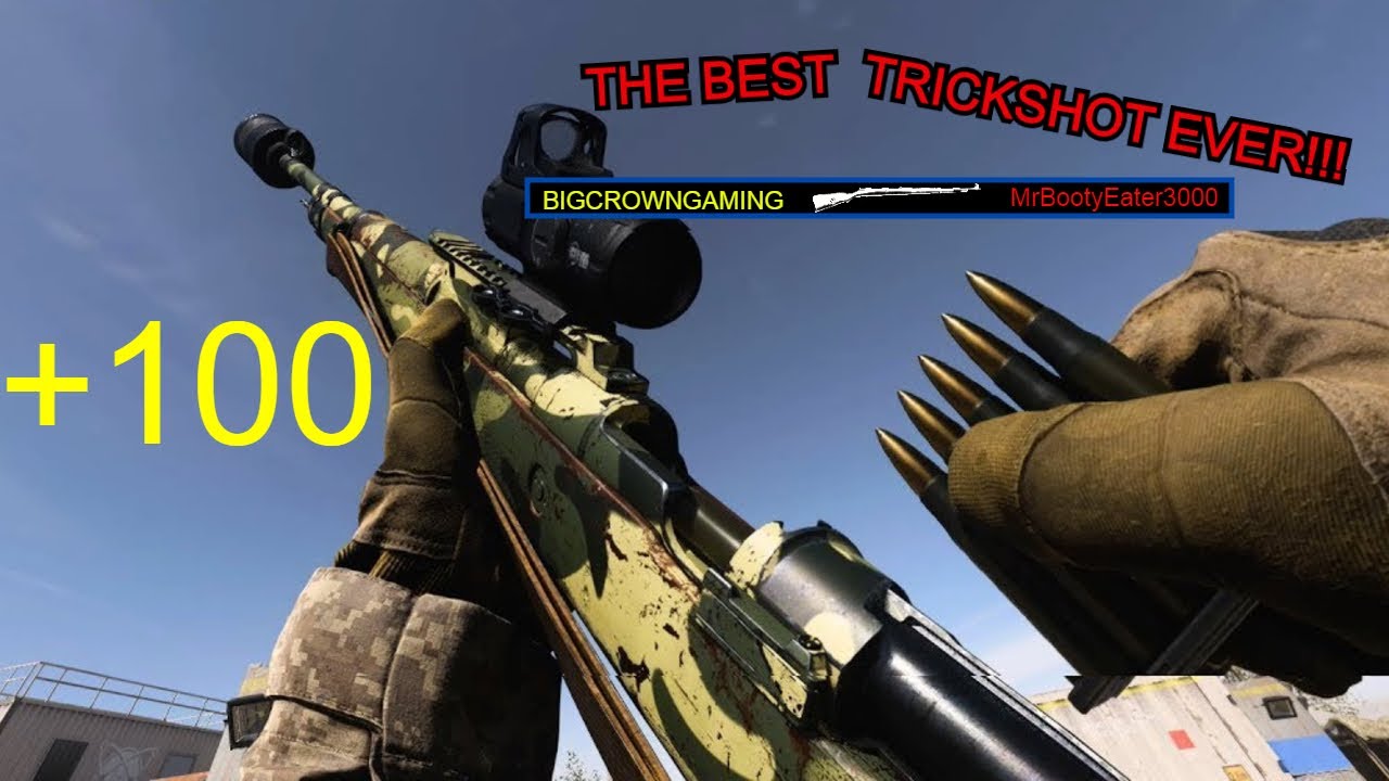 THE BEST TRICKSHOT IN CALL OF DUTY HISTORY | Call of Duty : Modern ...